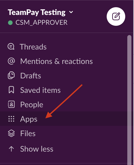 Adding Teampay to Slack – TeamPay